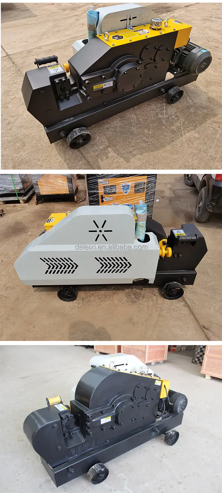 Factory Price Electric Manual Round Steel Rebars Cutting Machine Iron ...