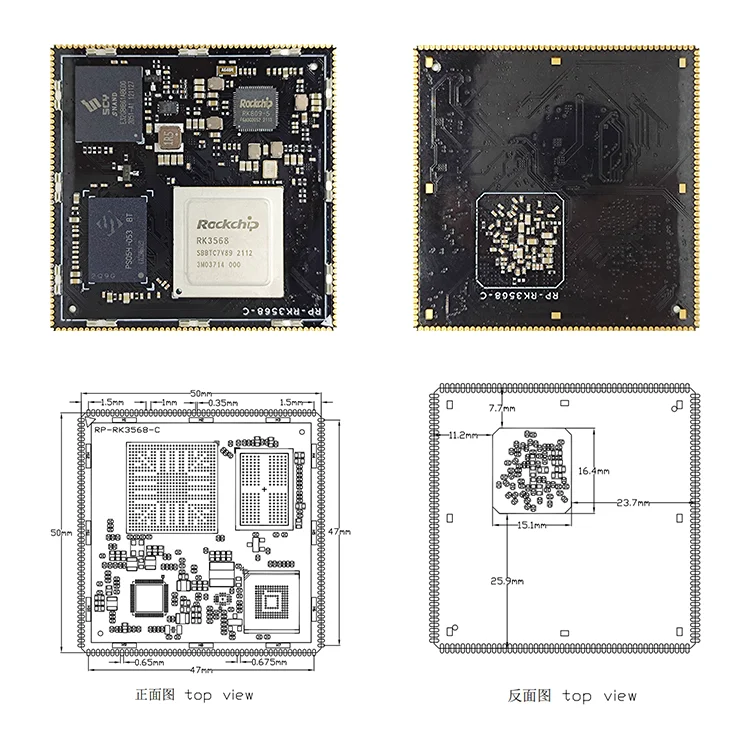 Rockchip Rk3568 Development Board Rk3568 Core Board 3568 Rockchip Rongpin Rp-rk3568 - Buy Core ...
