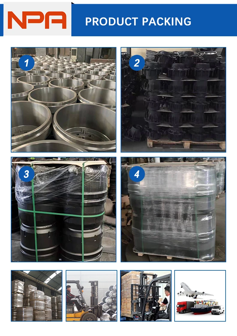 High Quality 3600a 3600ax Tambor Del Freno Rear Axle Break Drum Heavy Duty Truck Semi Trailer ...