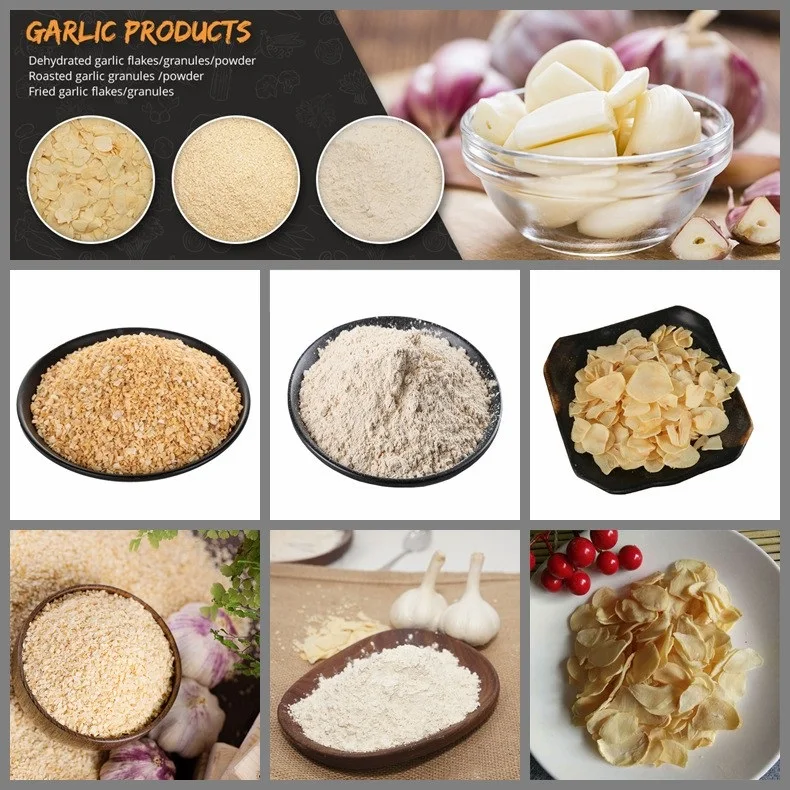 Dry Fried Garlic Granules with Starch Seasonings and Spices Fried ...