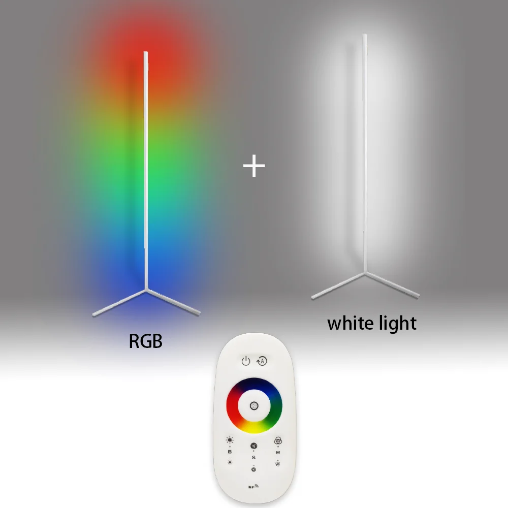 Minimalistic Room Vibe Smart Rgb Dimming Corner Thin Light Changing ...