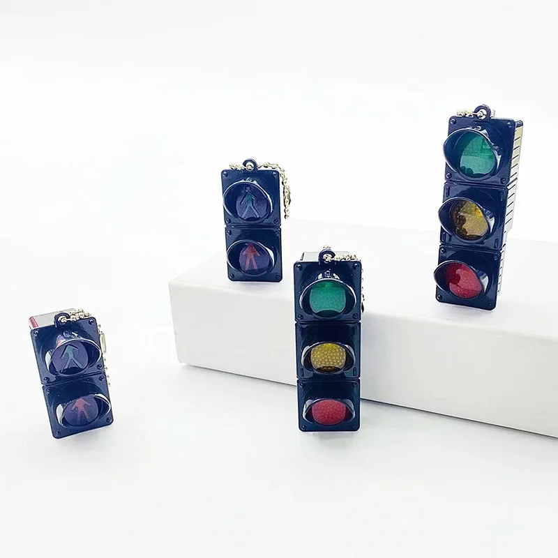 Xinxing 3D Traffic Light Key Chain Creative Backpack Pendant Car Key ...