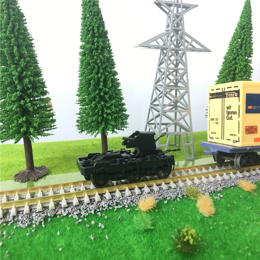 2pcs HO Train Model Accessories - Durable & DIY Kits