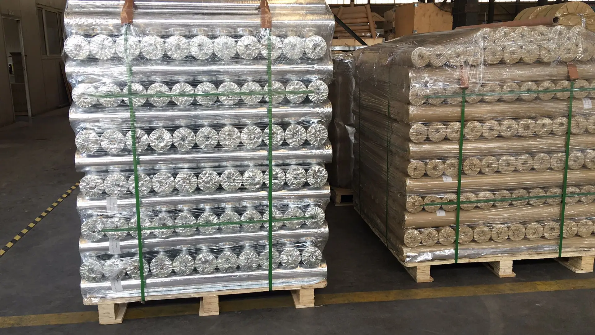 Fsk Insulation Aluminum Facing For Glass Wool - Buy Warehouse Fsk Foil ...