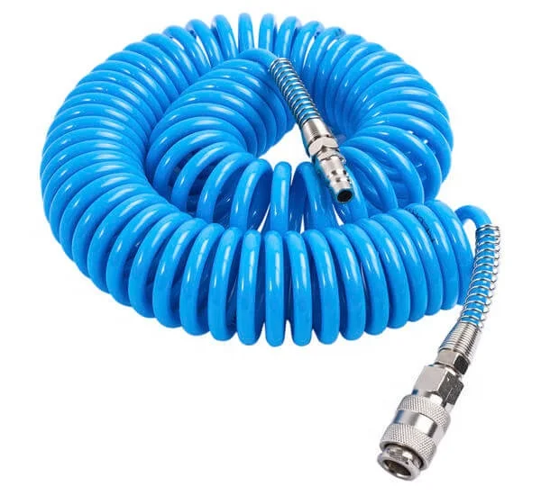 High Quality Colorful PU Spiral Air Hose 8*5mm 15m