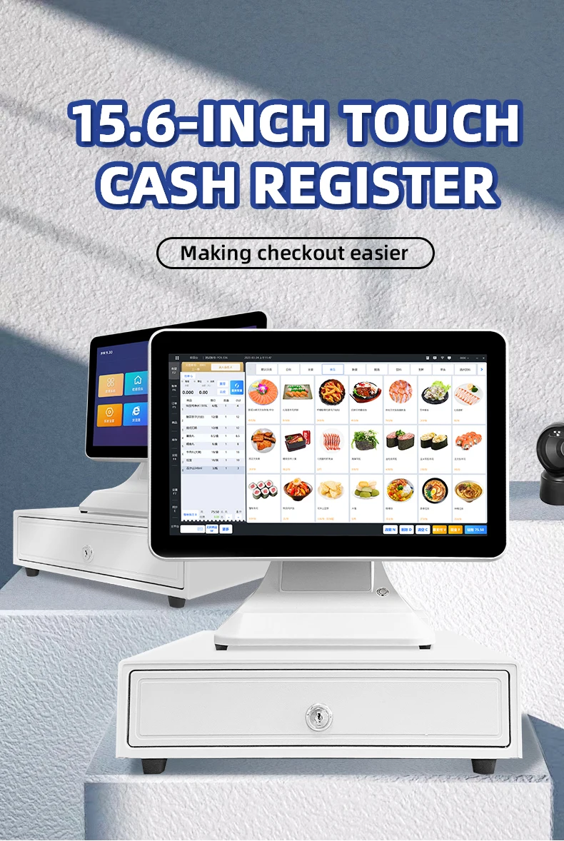 Android All In One Android Pos - Micropos Pos With 14.1" Multi-touch ...