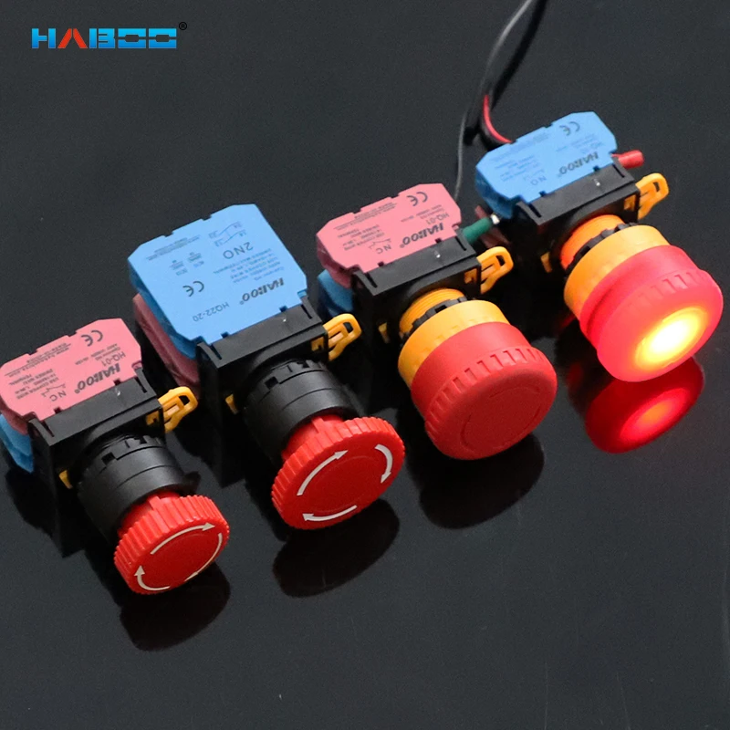 HABOO Emergency Stop Switch - Reliable Safety Solution