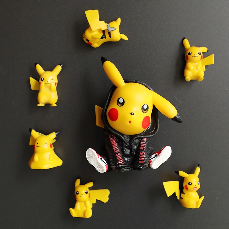 Pikachu Figures Fridge Magnets - Durable & Customizable