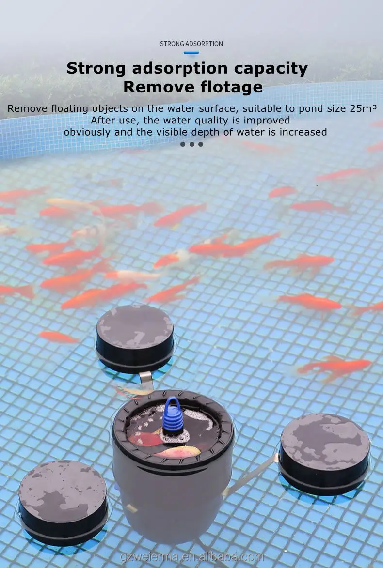 SUNSUN CSP Series Oil Skimmer - Efficient Pond Cleaning