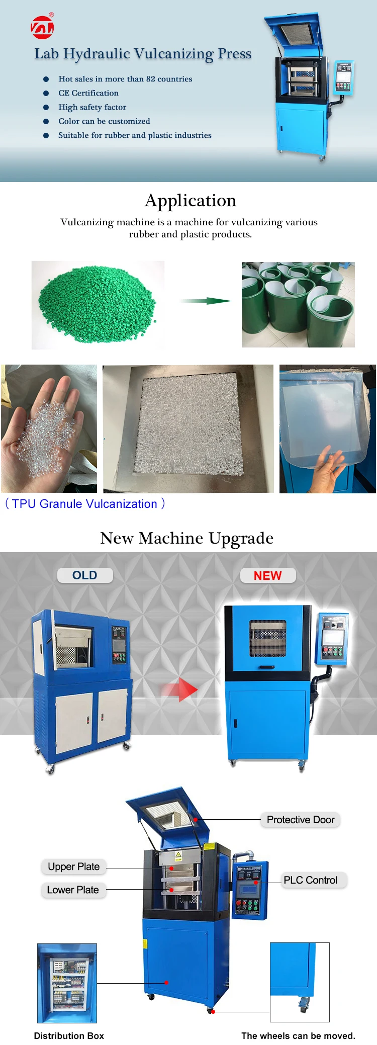 25 Ton Vulcanizing Press Machine/plate Hot Press Machine - Buy Vulcanizing Press Machine,Rubber ...