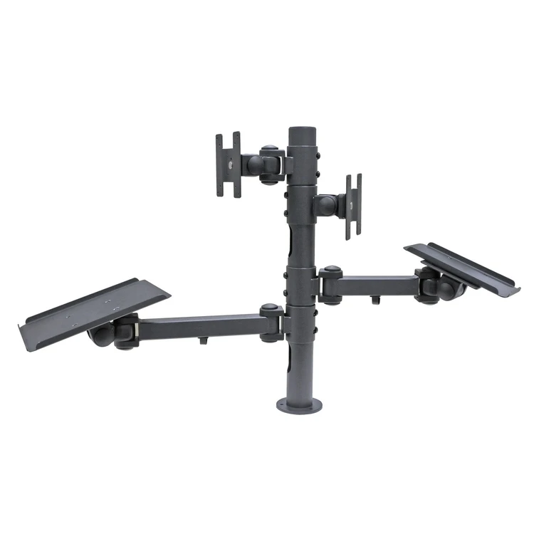 POS Mount Stand - Support 2 Monitors & Credit Card Machine