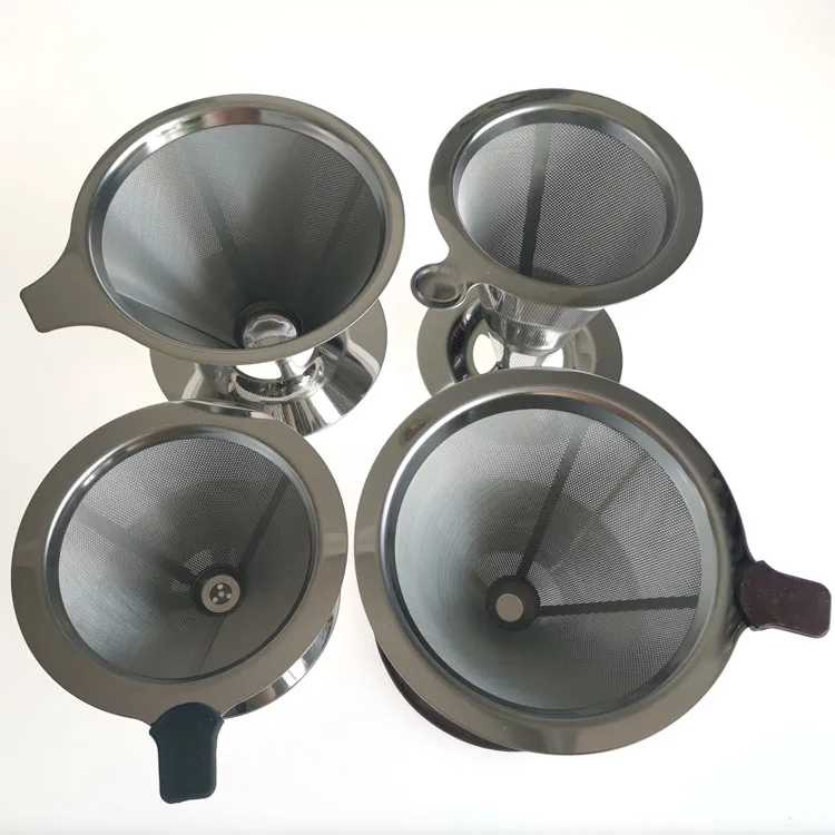 Metal Mesh Coffee Maker Stainless Steel Coffee Filter Coffee Dripper ...