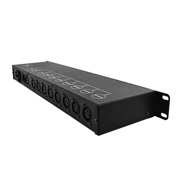 Professional 8 Way Dmx Splitter 8 Channel Optically Isolated Dmx Signal ...