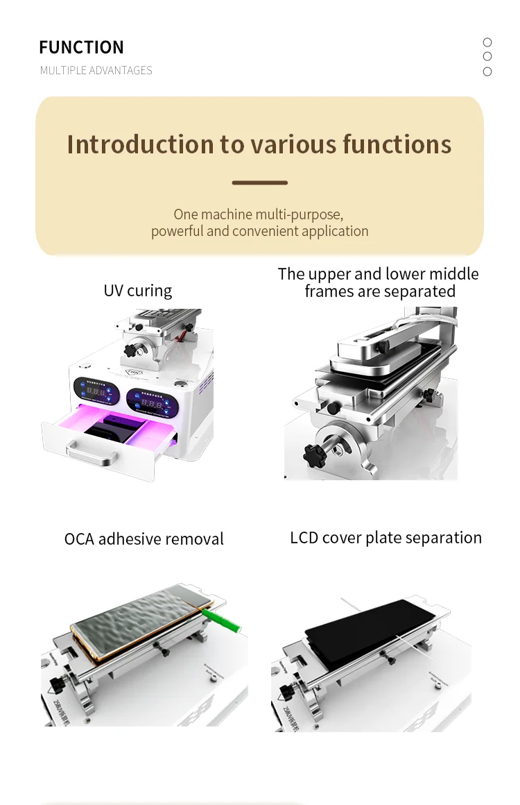 2022 Tbk Machine Factory New Product 258s Multi-function Screen ...