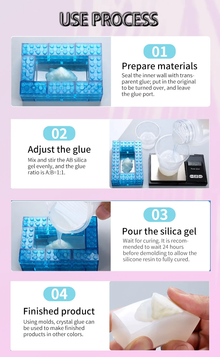 Art Relieve Stress Product - Liquid Silicone DIY Hand Mold