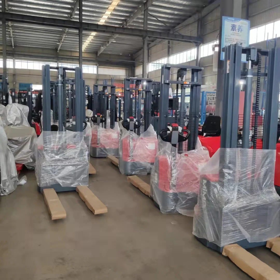 Mima Cheap Pallet Stacking Forklifts1500kg Walk-behind Lifter 1.2ton ...