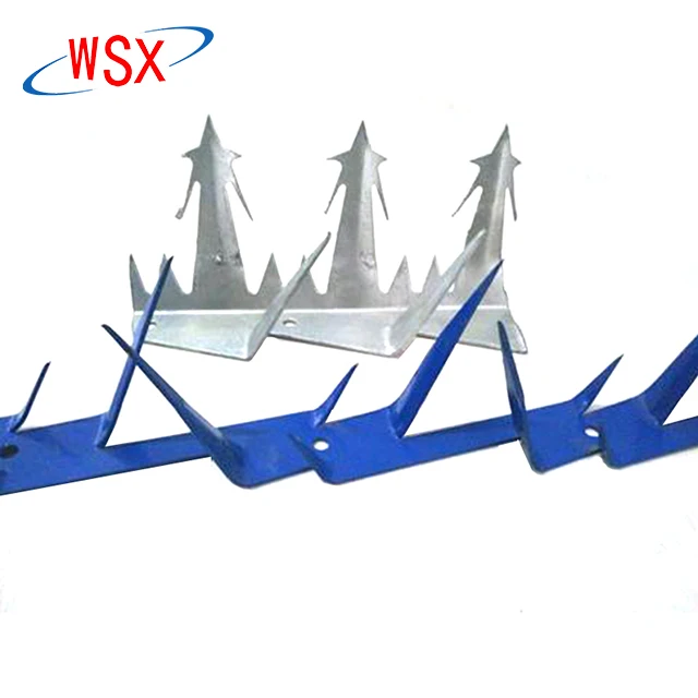Star Style Wall Barb Wire Spikes for Security & Protection