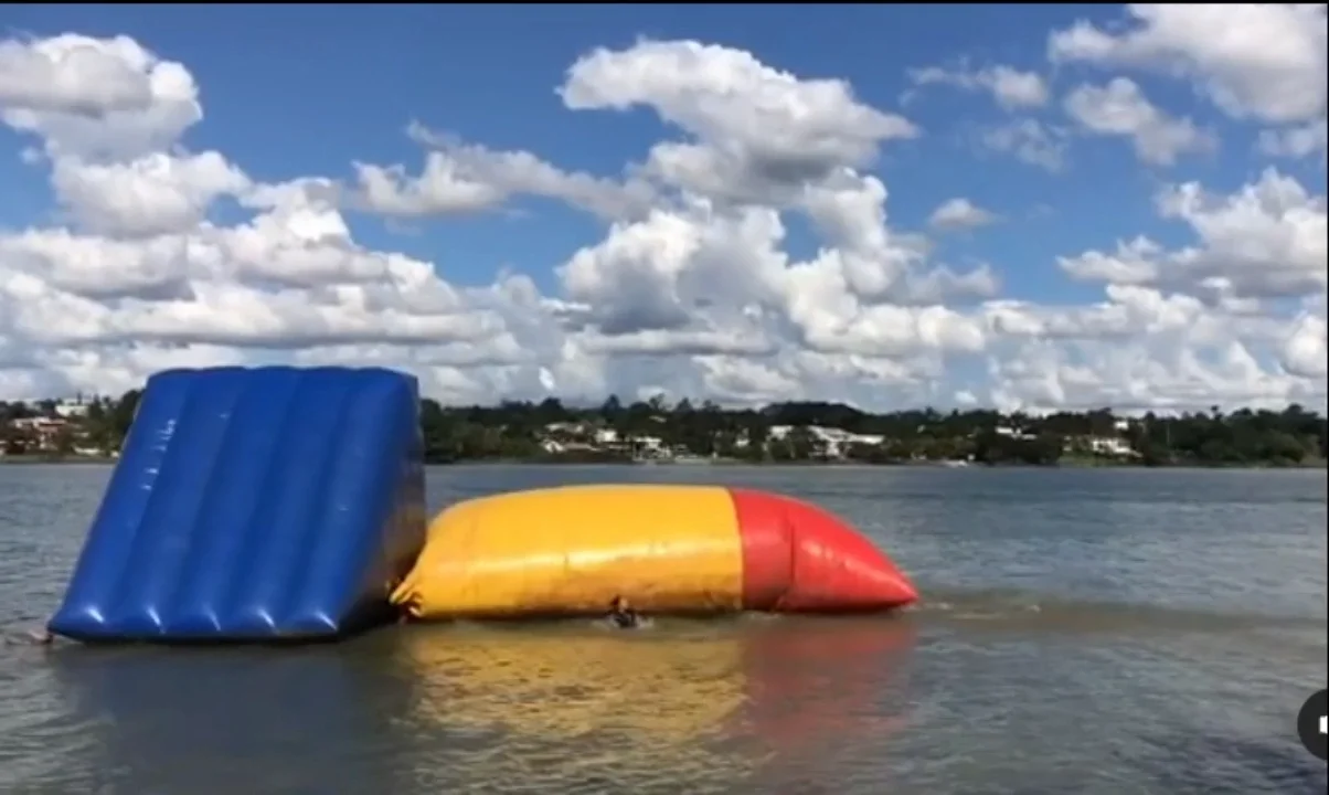 Commercial High Quality Aqua Parks Toys Inflatable Jumping Blob Water ...