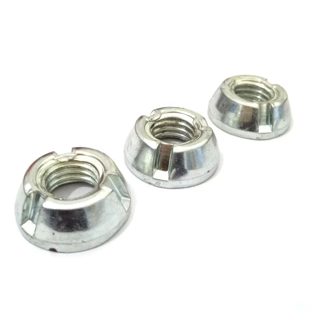 Carbon Steel Galvanized Tri Lock Anti Theft Security Nuts| Alibaba.com