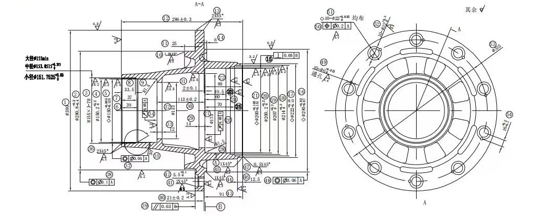 Used For Bpw Truck Trailer Hub 0327280140 Trailer Wheel Axle Hub Axle ...