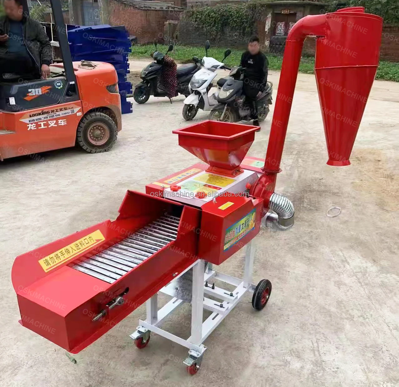 Agricultural Straw Chopper & Grinder Machine - High Productivity