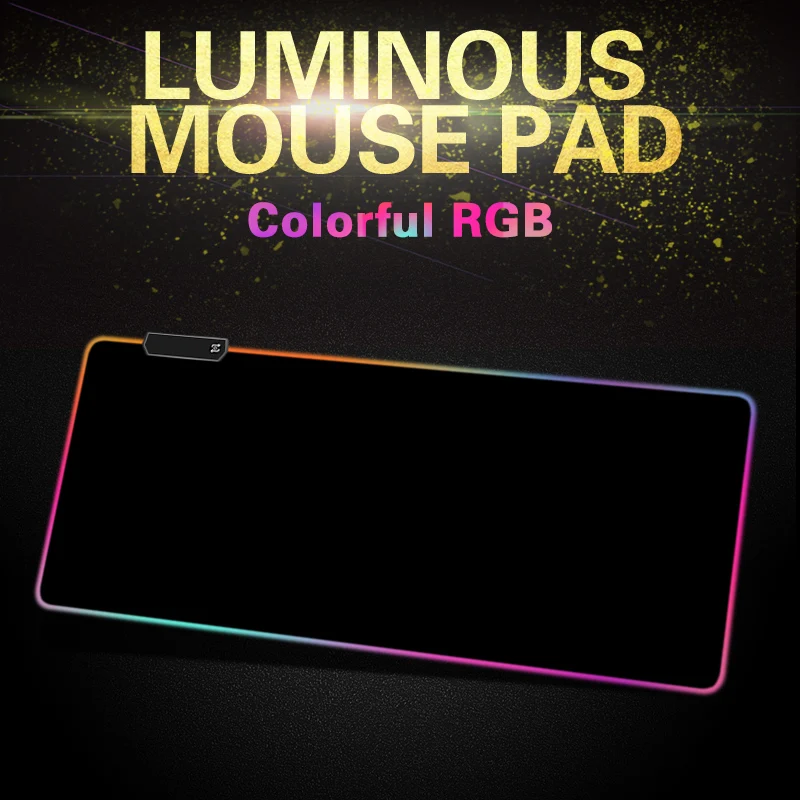 Extra Large Rgb Gaming Mouse Pad,Extended Soft Led Mouse Pad,Anti-slip ...