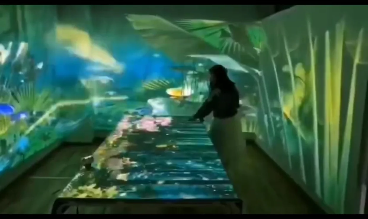 Large Screen Immersive Interactive Wall Projection 3d Kids Interactive ...
