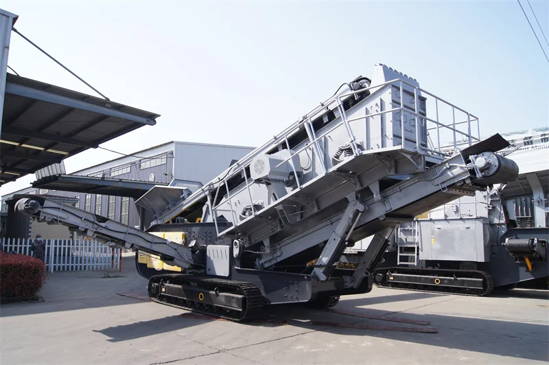 MONDE Mobile Screening Plant Unit Price Tracked Vibrating Screen Mobile ...