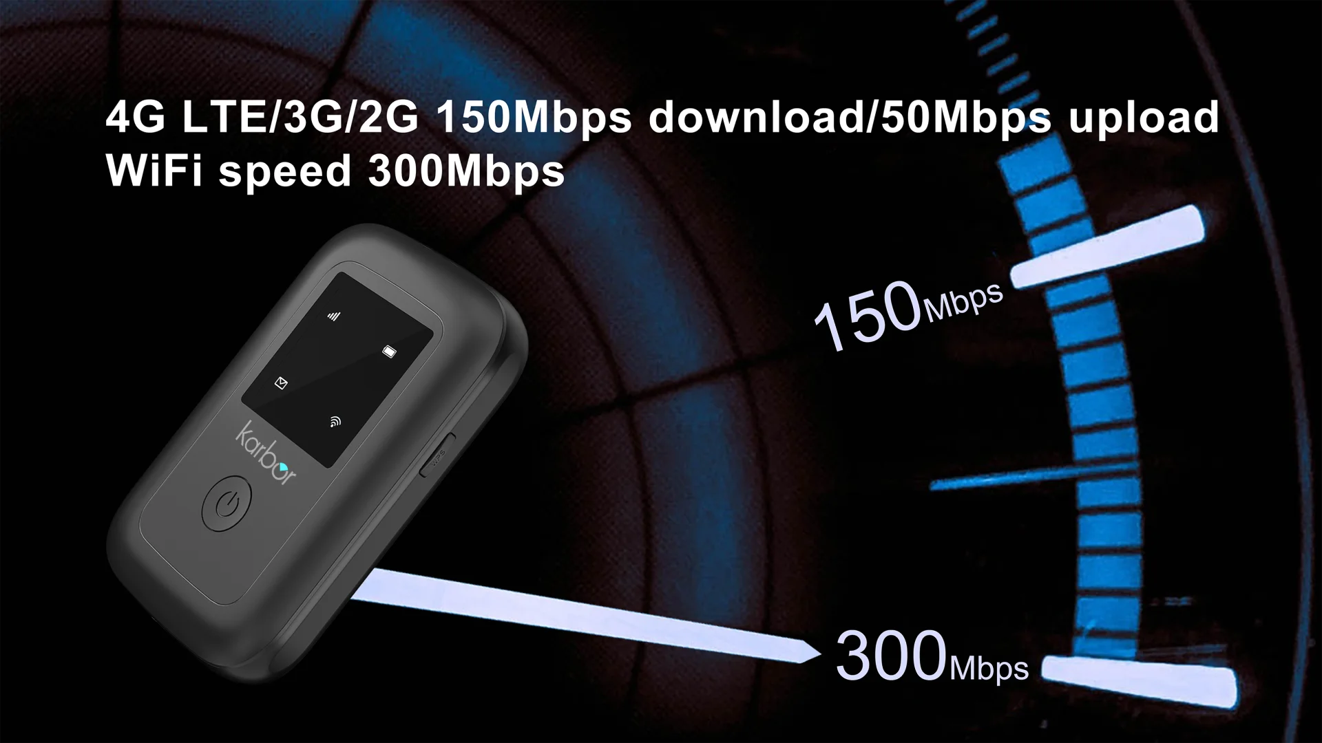 4G LTE Mobile Hotspot Mini WiFi Wireless Router with Sim Card Slot 2.4G ...