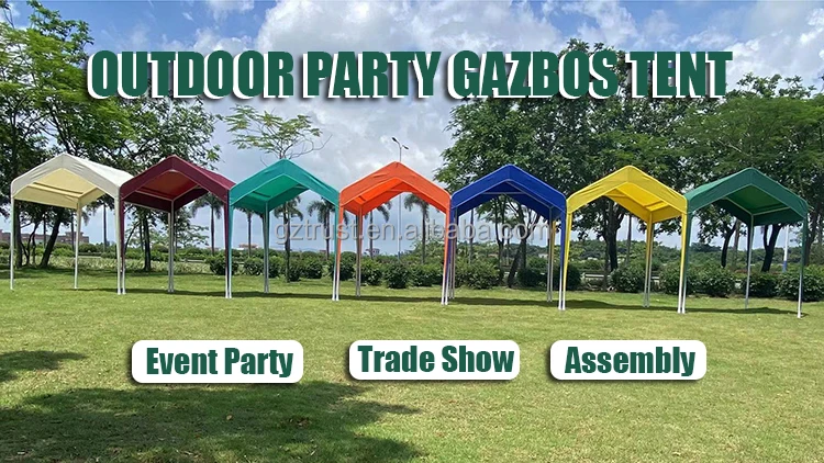 Outdoor Assemble Tent Gazebo 3x3 Garden Party Folding Trade Canopy Tent ...