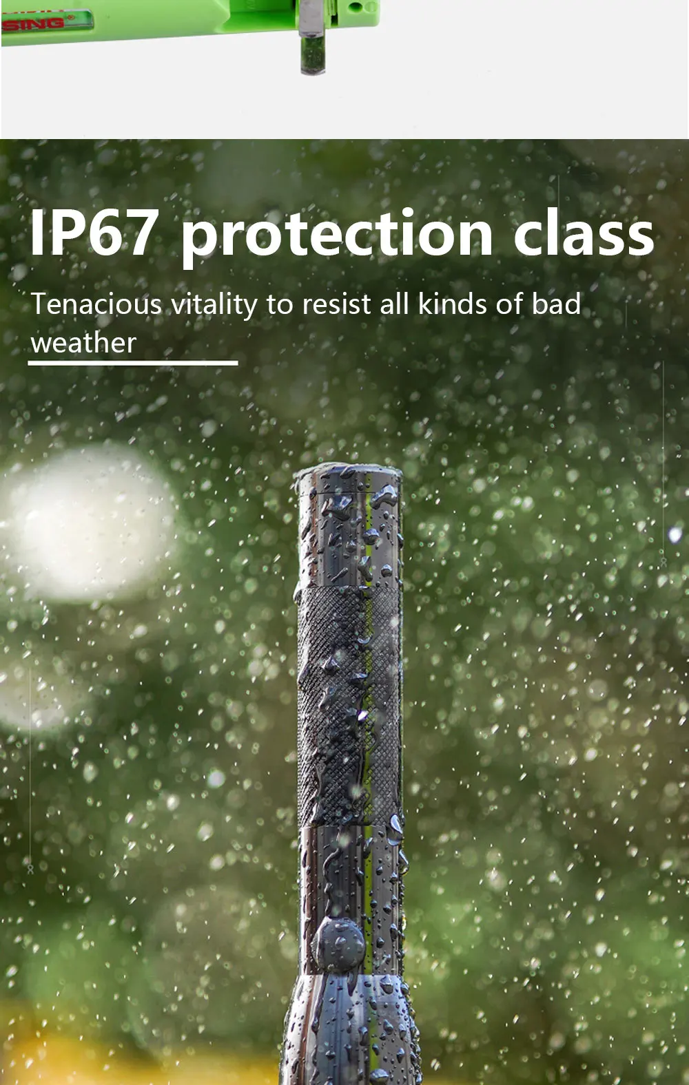 Heavy-Duty Black 4-D Cell Flashlight for Task and Emergency Lighting ...