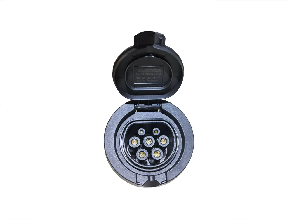 Iec Ac Charging Socket 62196-2 Type 2 For Electric Vehicle 32a - Buy ...