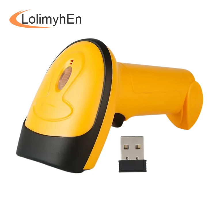Warehouse Barcode Scanner Bt 2.4ghz Wireless Barcode Reader 1d/2d Auto ...