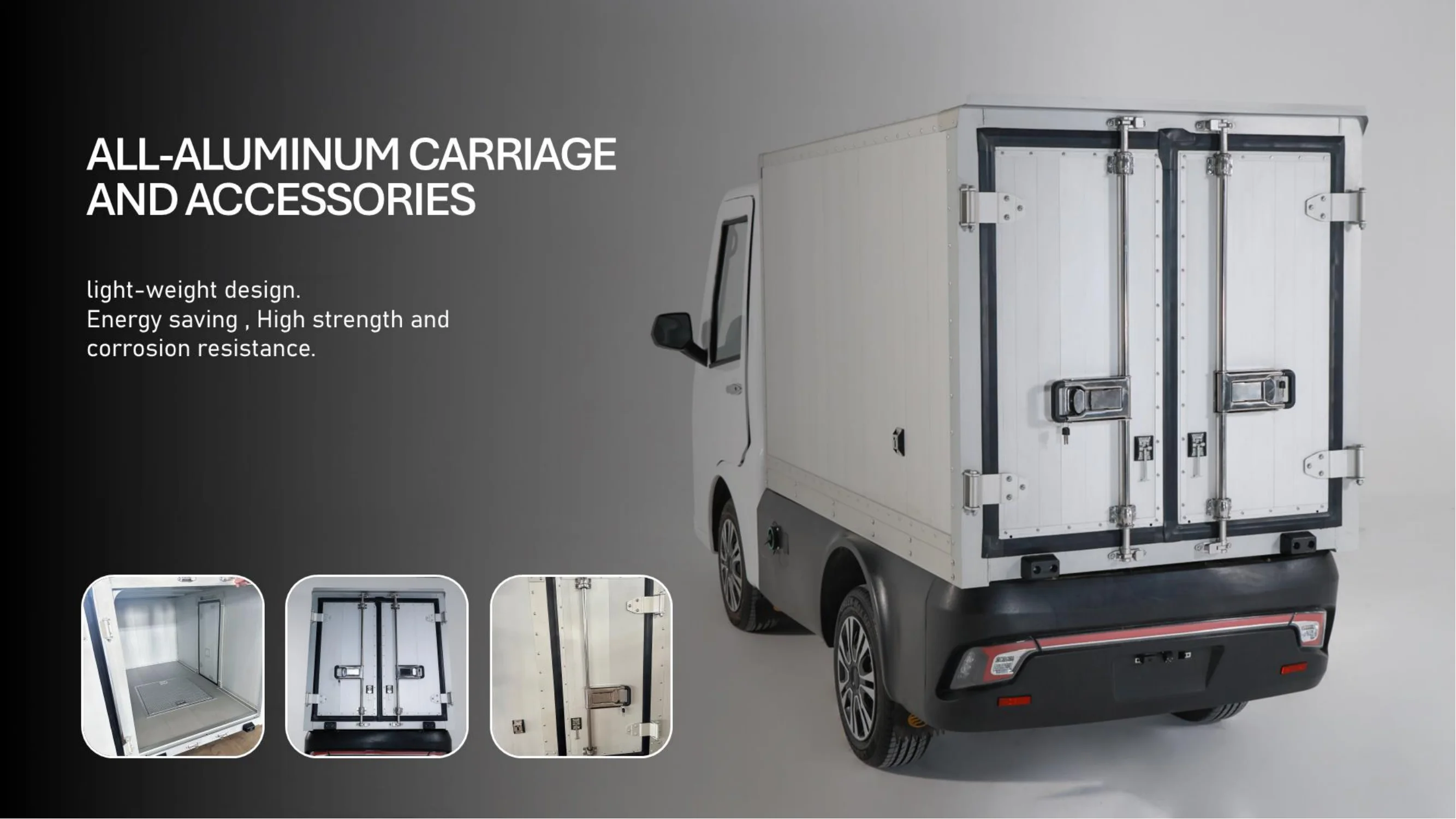 Beemotor EEC Approved Electric Pickup Car - 201-300 Km Range