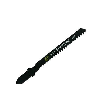 T119bo 12 Tpi Scrolling T-shank Jig Saw Blade For Curved Cuts In Wood ...