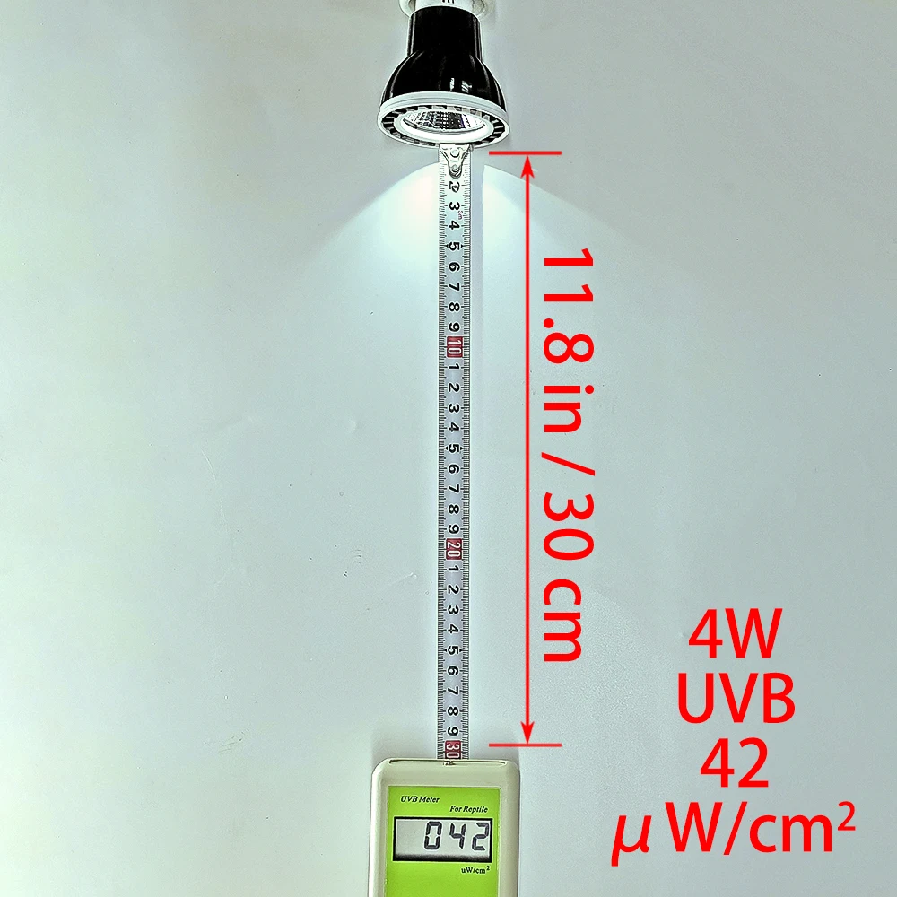 4w 9w Led Uvb Uva Reptile 5.0 10.0 Sun Light Turtle Uv Bulb Full ...