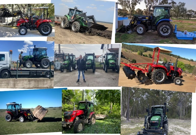 50HP to 70HP Farm Tractors - High Productivity Solutions
