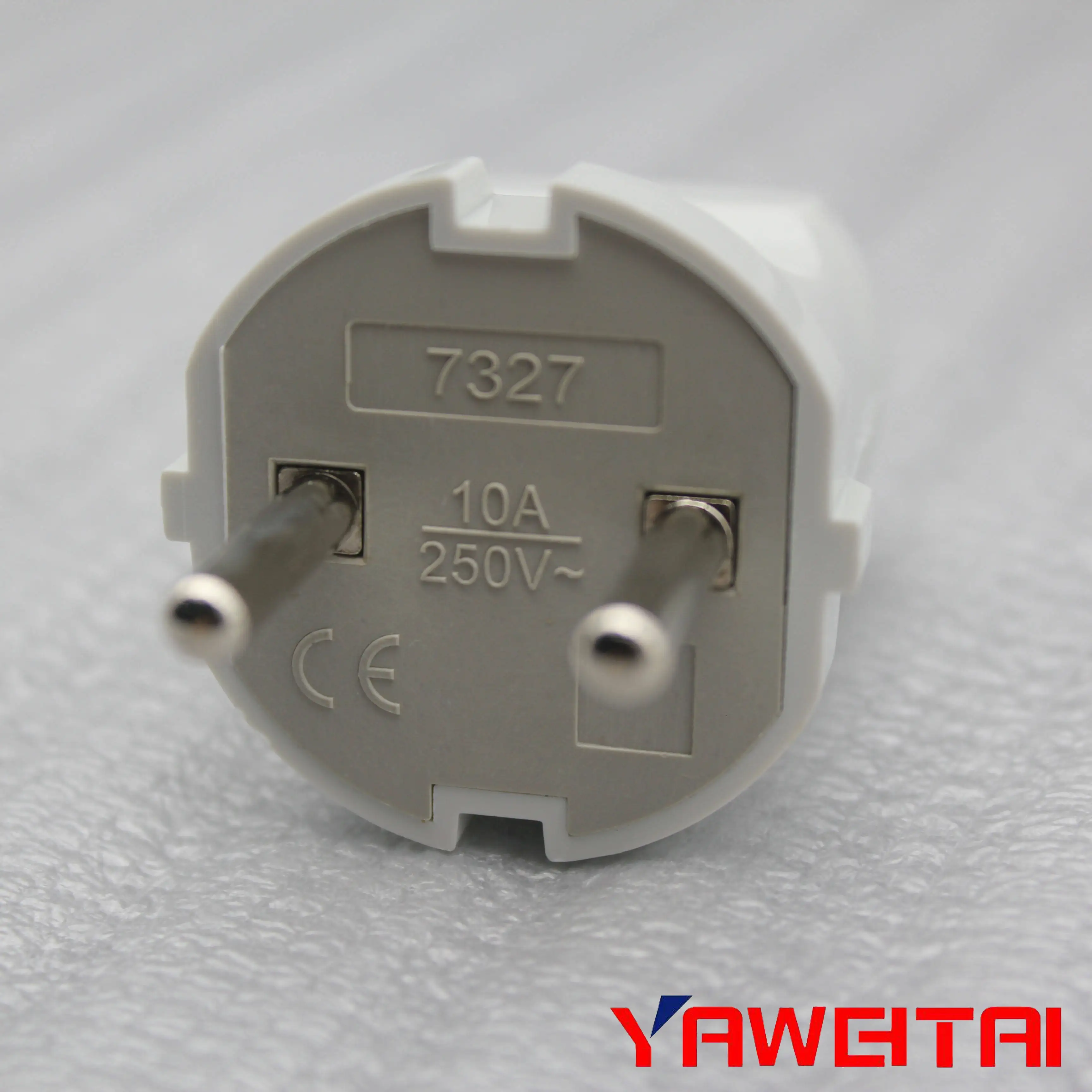 European Plug Electrical 2 Round Pin Plug Non-grounding Plug - Buy Plug ...