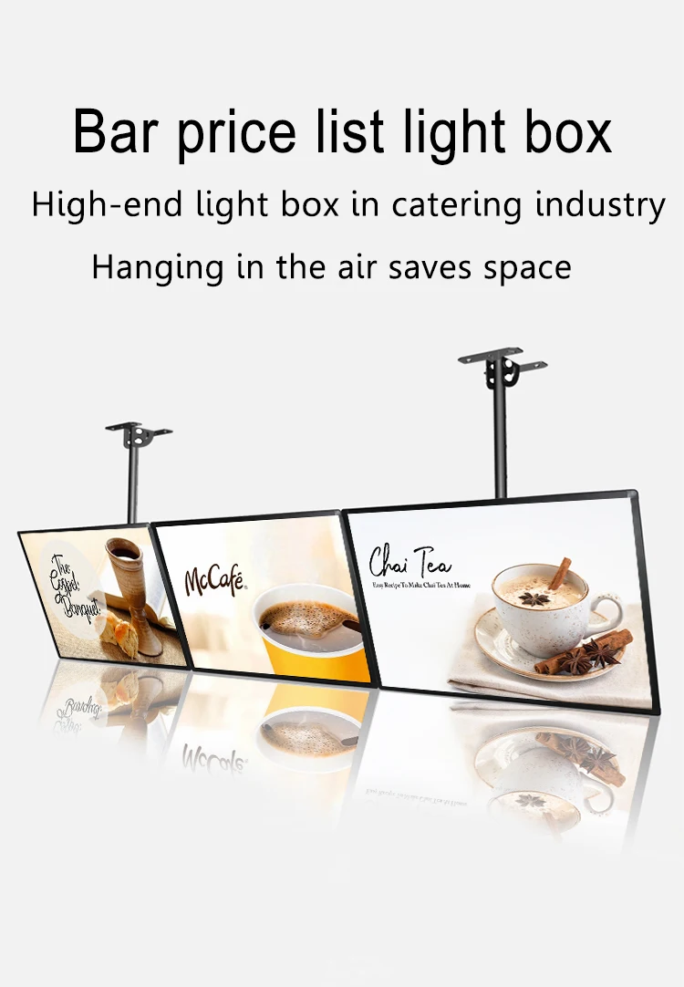 Fast Food Led Menu Display Board - Brighten Your Restaurant