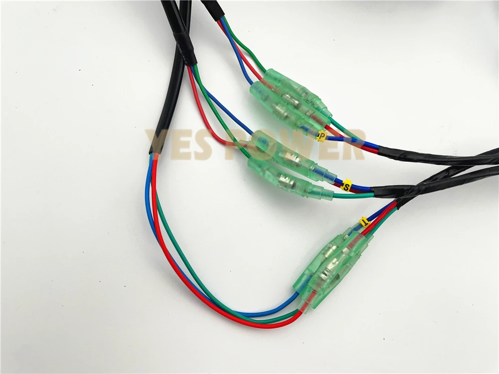 Dual Engine 704 Twin Binnacle Remote Control Box for Yamaha 704-48207 ...