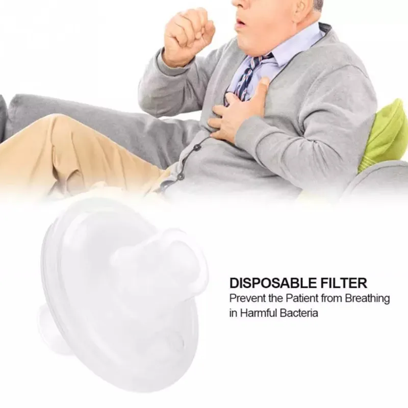 Universal Bacterial Viral in-line Outlet CPAP Filter Compatible with ...