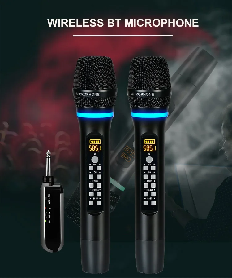 Professional Stage-grade Uhf Wireless Microphone System Handheld ...