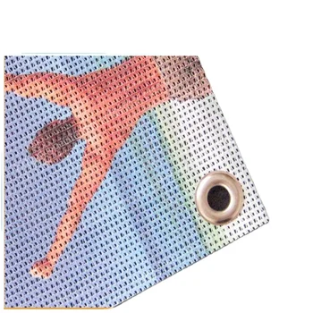 Perforated Pvc Mesh Banners That Protect Against Wind,Sun And ...