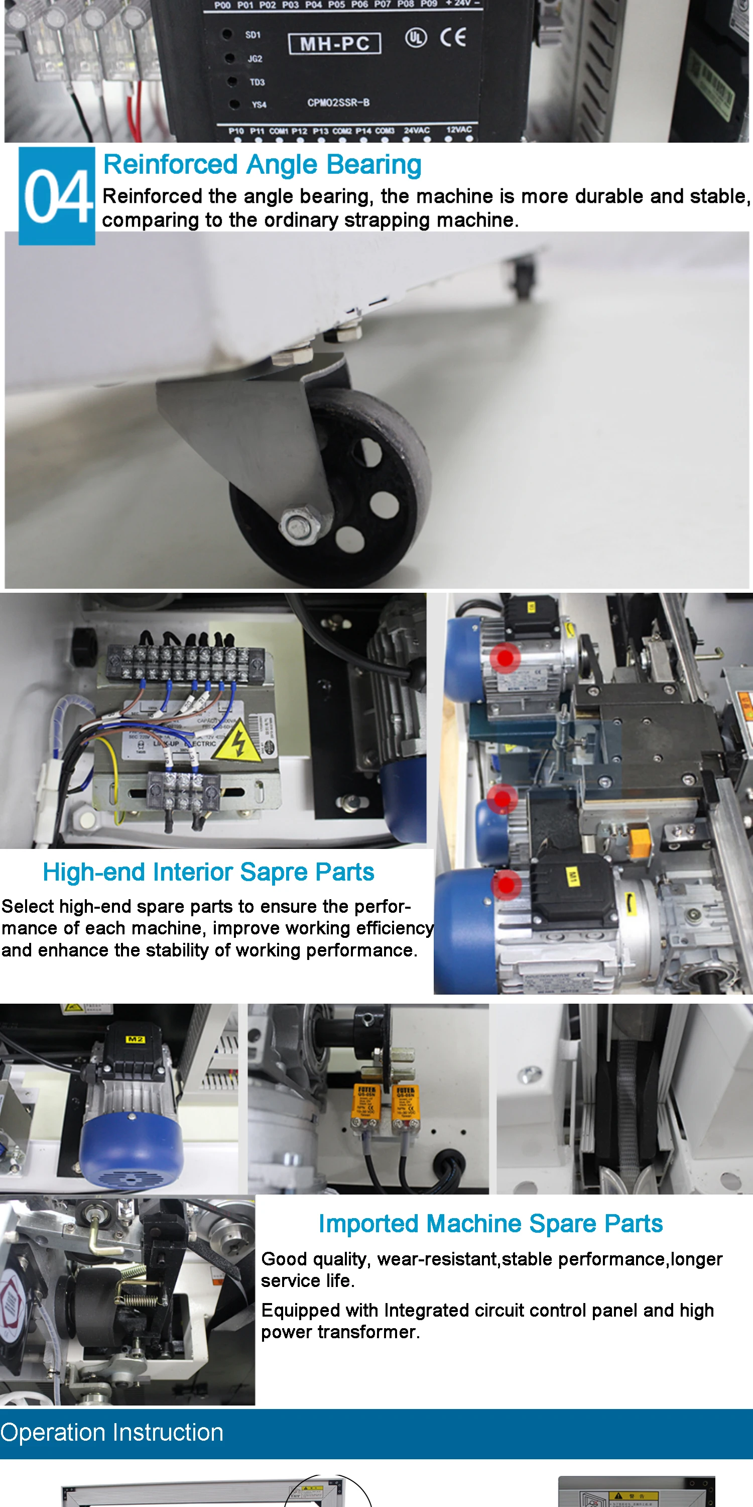 Automatic Parcel Strapping Tool Box Packing Strapping Machine With Pp ...