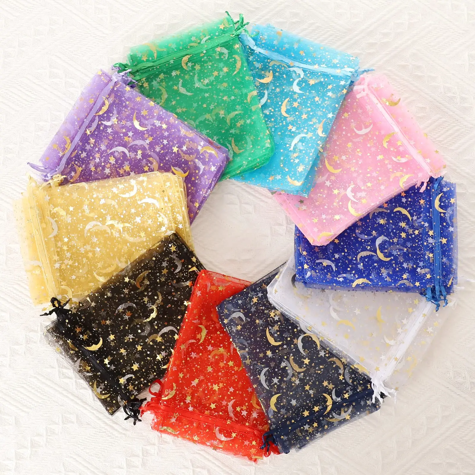 Mesh Gift Bags with Drawstring - Perfect for Wedding Favors