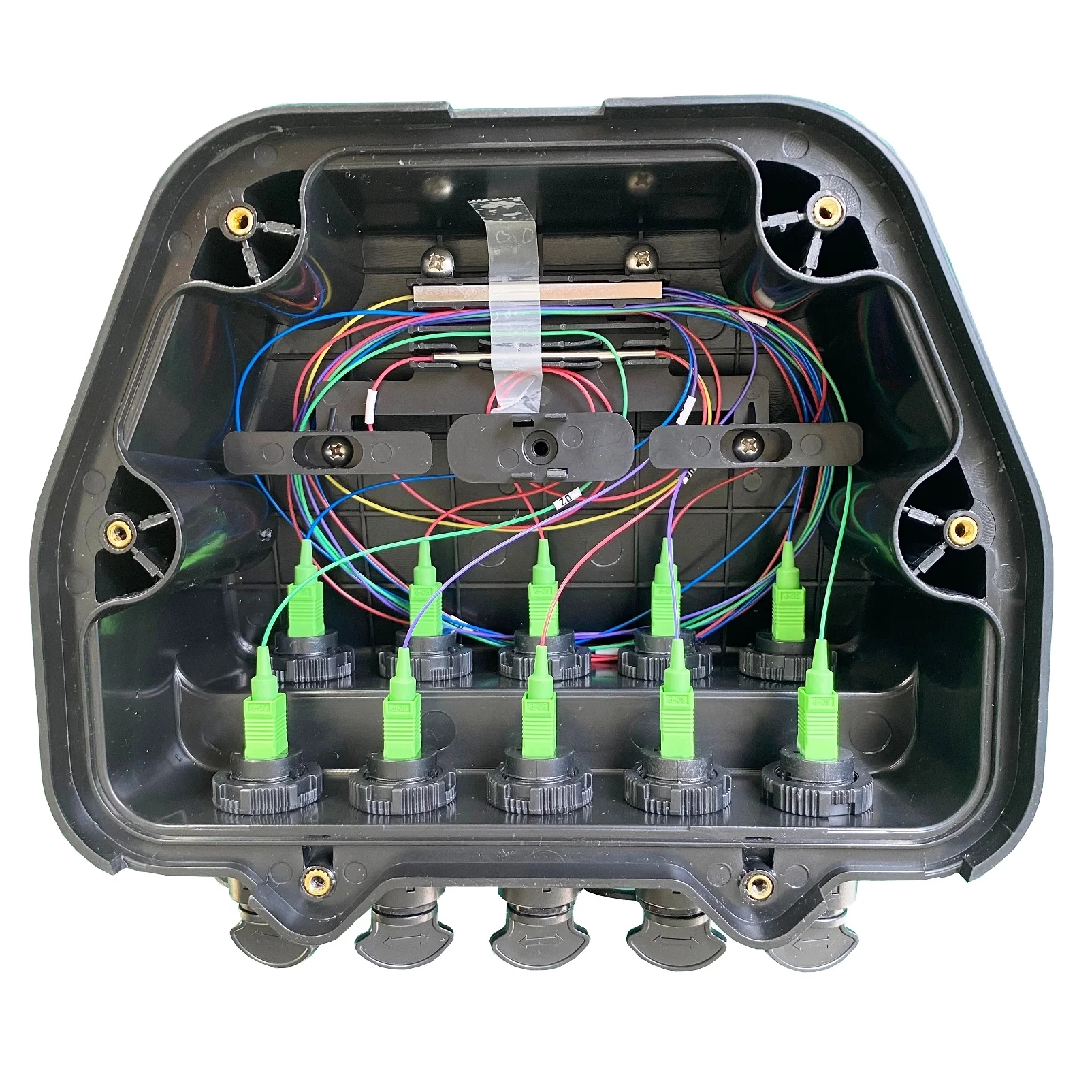 Hot Sale Fiber Optic CTO Box Wall Or Pole-mounted Pre-connected FTTH ...