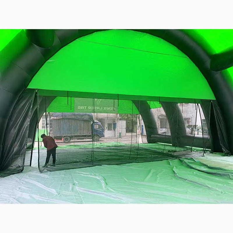 Inflatable Paintball Tent - Durable & Waterproof Shelter