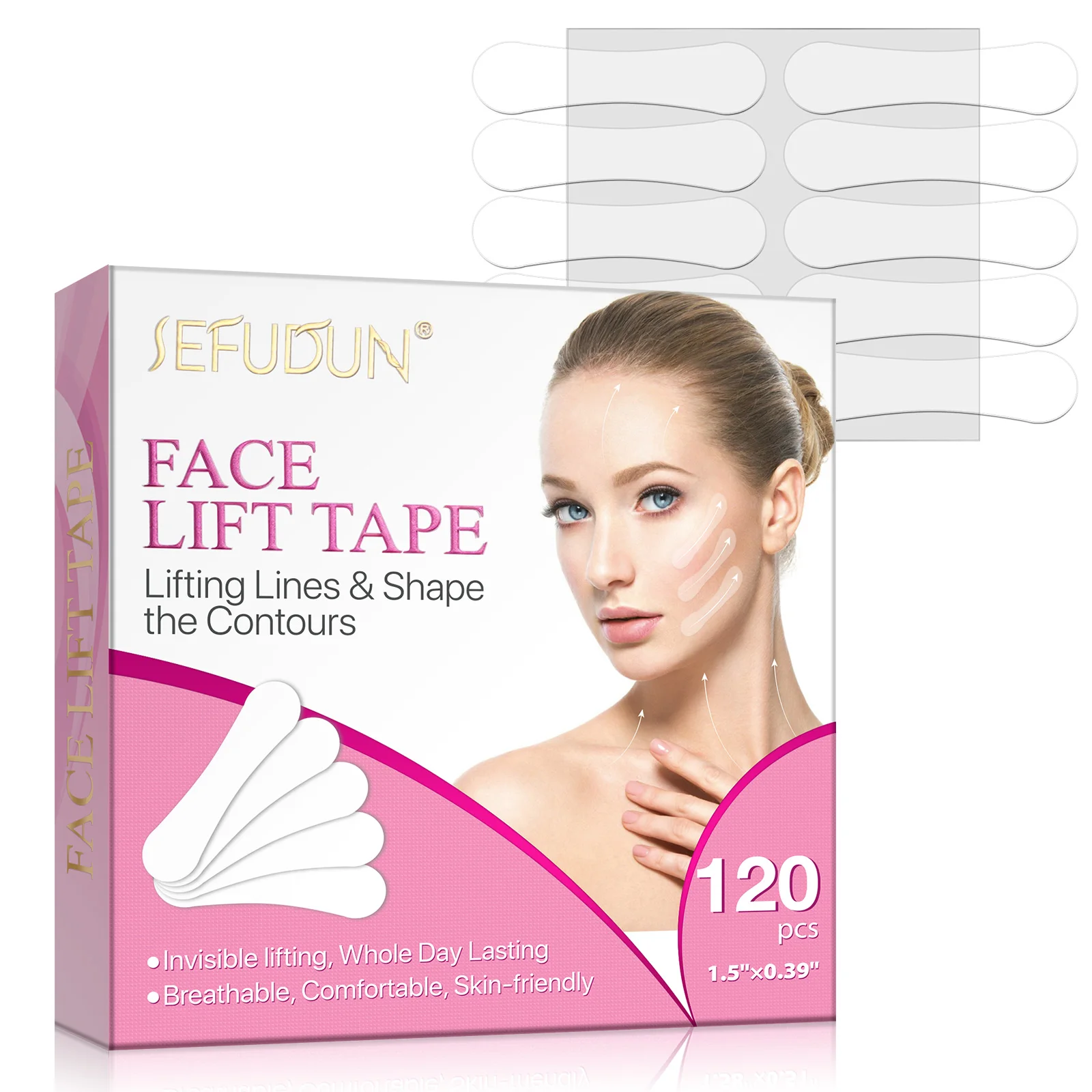 SEFUDUN Invisible Facial Lifting Patch - Anti Wrinkle Tape