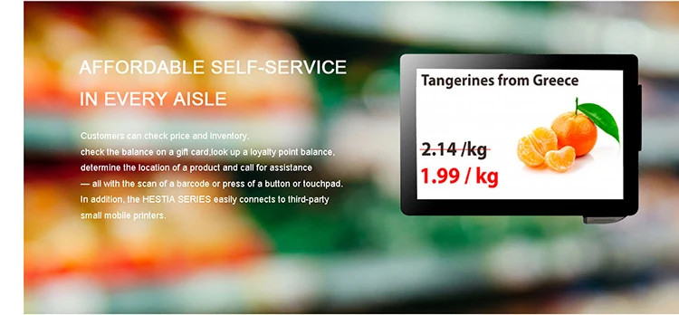 HESTIA Windows 10 System - Barcode Scanning Price Checker