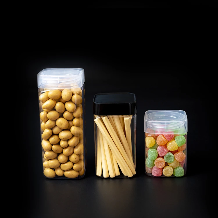 Food Grade Transparent PET PP Square Small Cake Box with Clear High ...